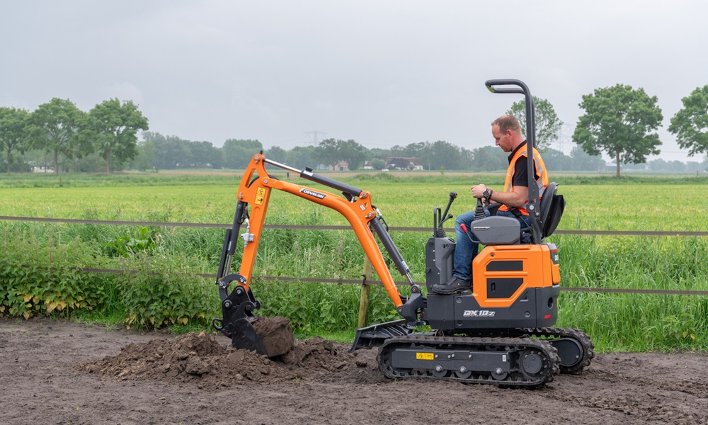 DEVELON to Premiere DX10Z-7 Mini-Excavator at Galabau - Construction ...